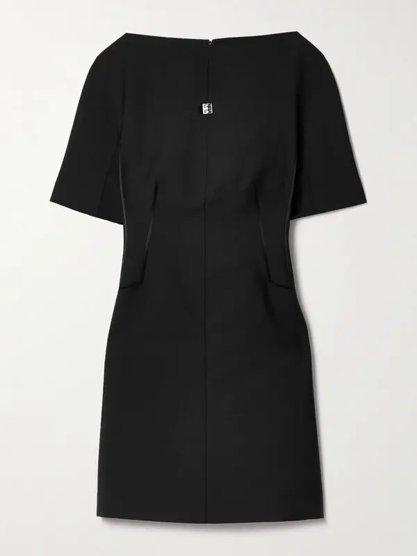 Givenchy Embellished Wool And Mohair-blend Mini Dress