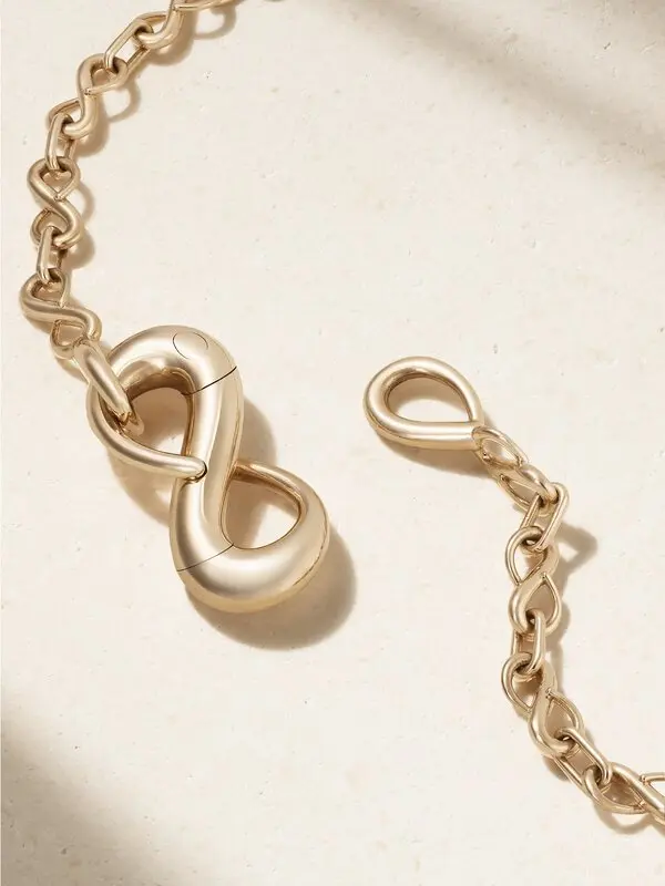 MARLA AARON Myriad Lock 18-karat Gold Necklace
