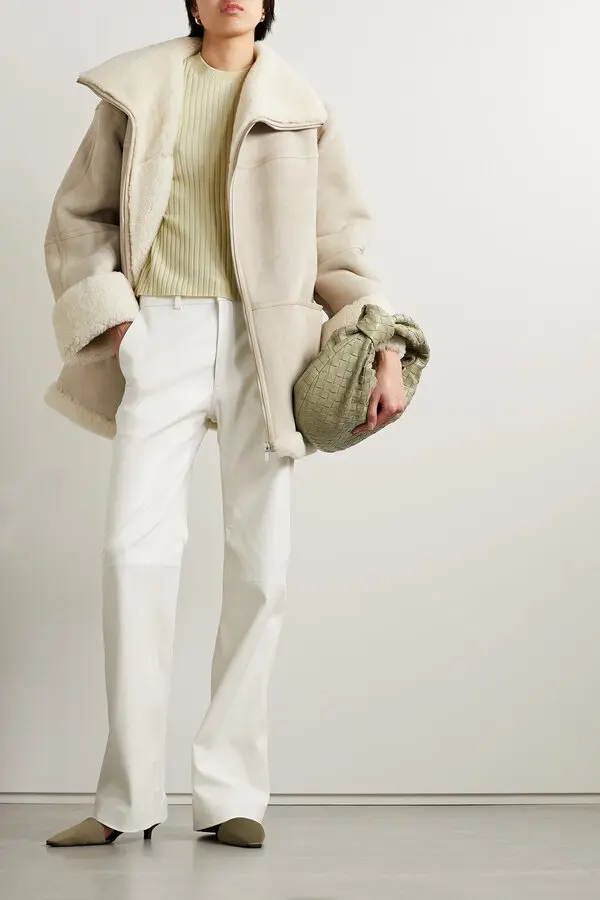Loro Piana Ribbed Cashmere Sweater - Cream