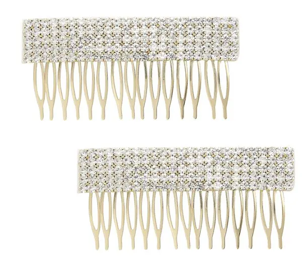 Ettika Dynasty Hair Combs Set Of 2 - One-color
