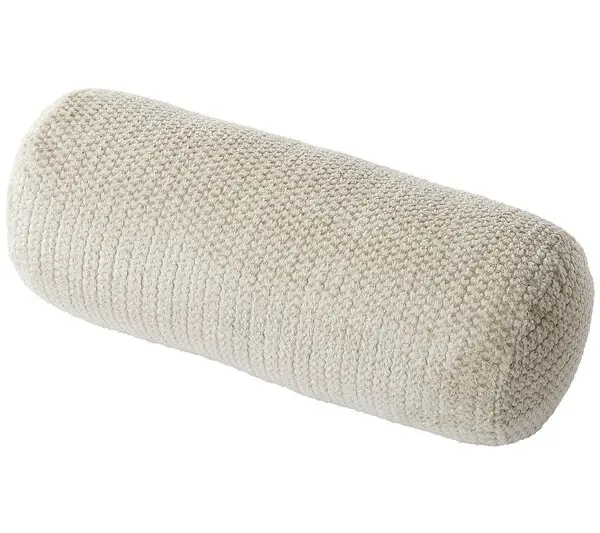 SORRA HOME Indoor Cozy 20' Bolster Pillow Singl E - One-color