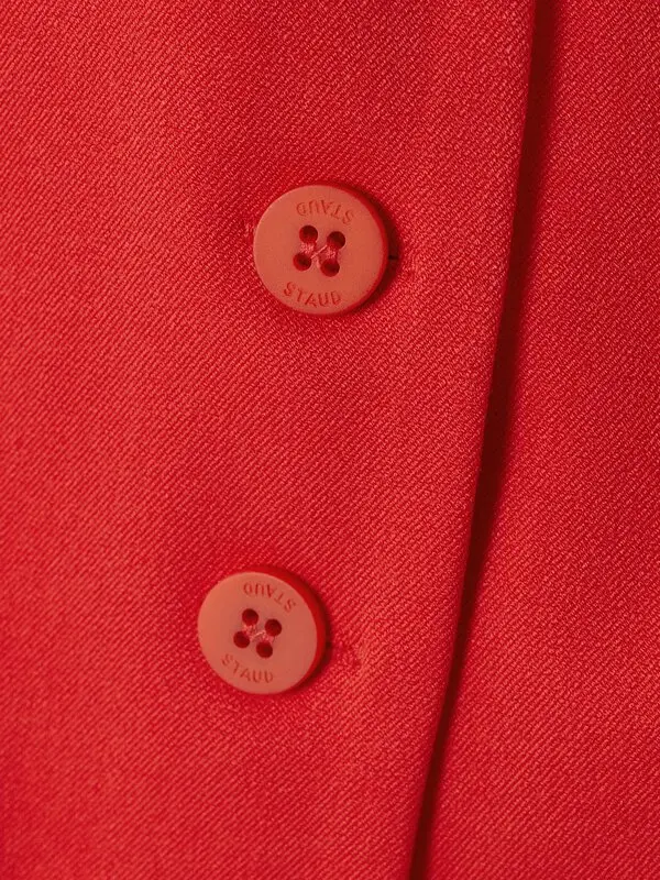Staud Brett Twill Vest
