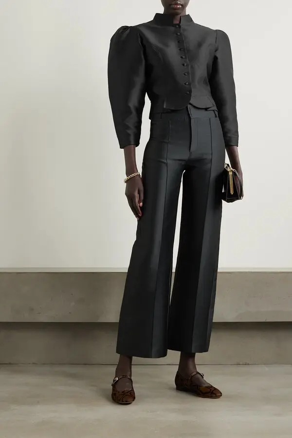 DESTREE Amoako Cropped Jacket - Black