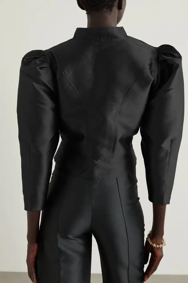 DESTREE Amoako Cropped Jacket - Black
