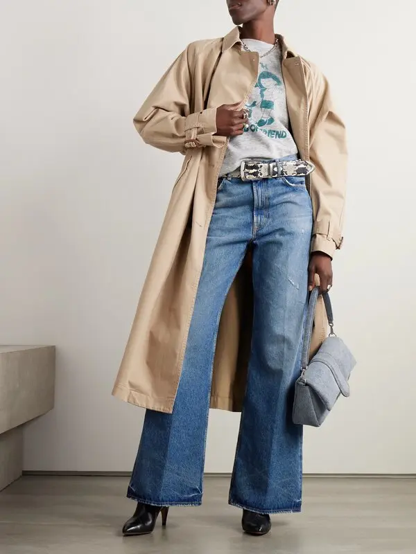 Isabel Marant - Isabel Marant Belted Double-Breasted Trench