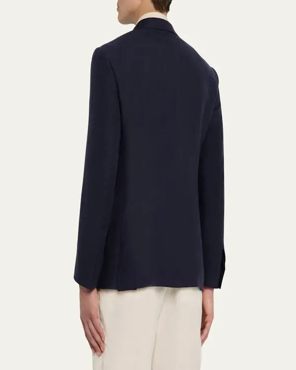 Ralph Lauren Purple Label Kent Hand-tailored Sport Coat - Navy