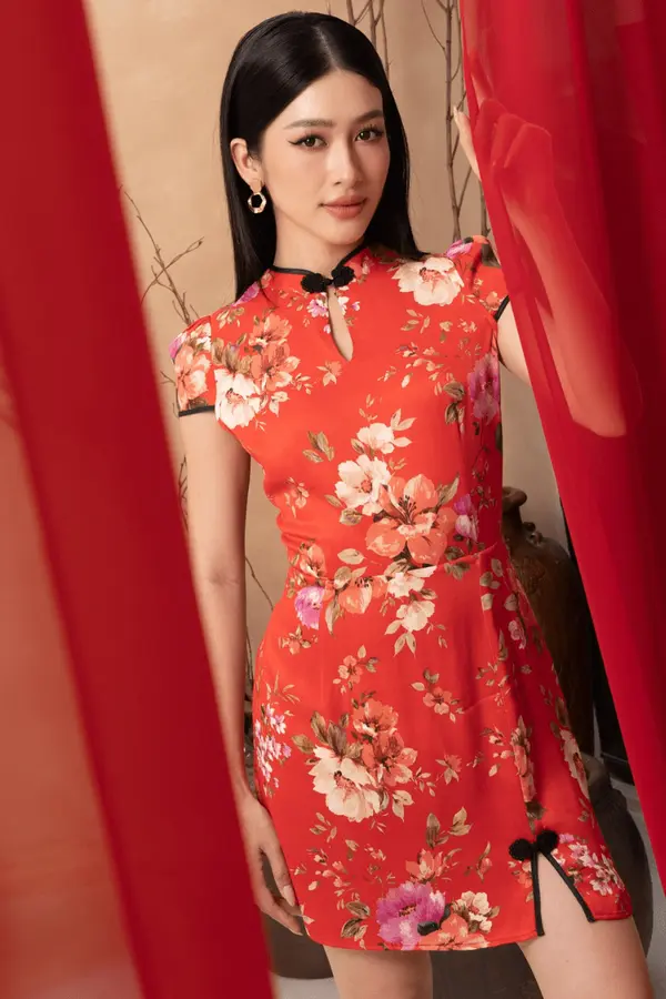 Yumi Kim Xiu Mini Dress - Red