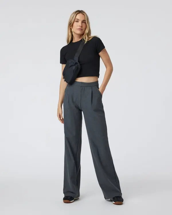 Vuori Elevation Trouser - Dark Pewter Heather