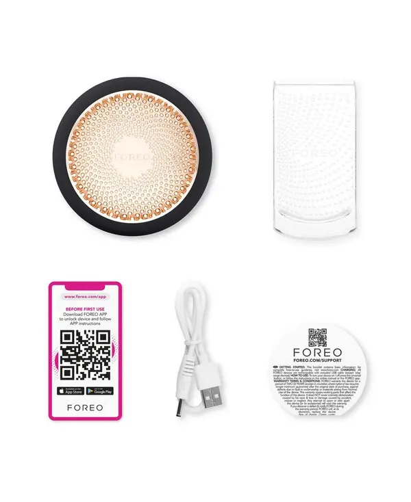 Foreo Ufo 3 5-in-1 Deep Hydration Facial Treatment - Black