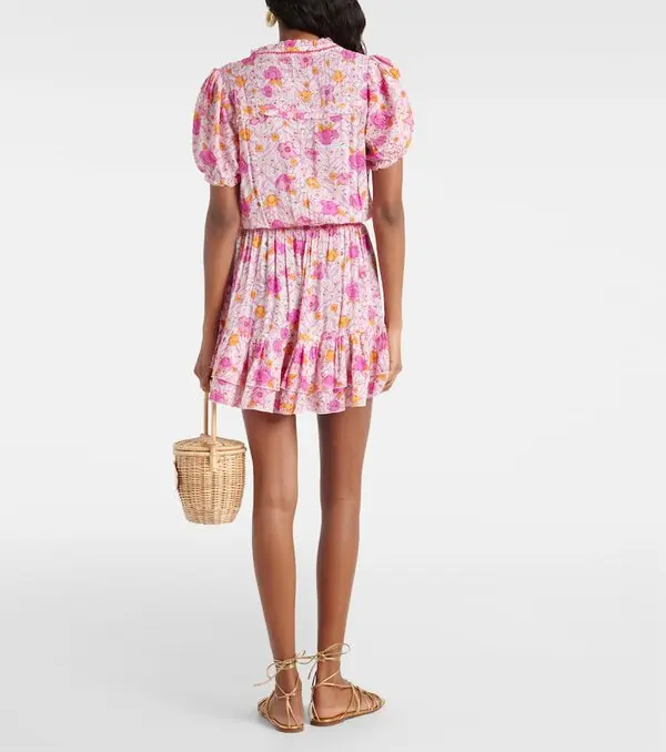 Poupette St Barth Floral Mini Dress