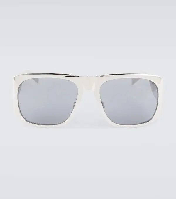 Saint Laurent Sl 636 Square Sunglasses - Silver