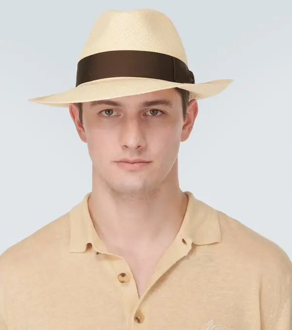 Borsalino Amedeo Panama Hat - Beige
