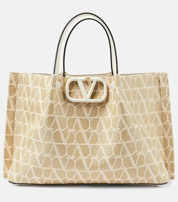 Valentino Garavani Vlogo Signature Toile Iconographe Tote Bag - Multicoloured