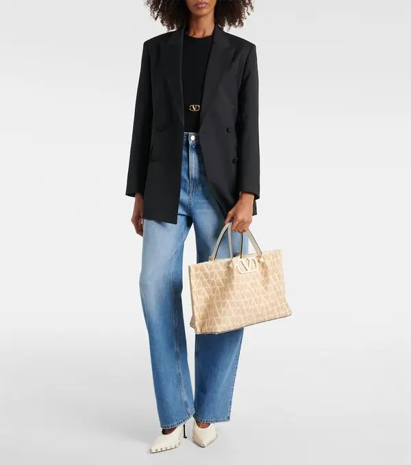 Valentino Garavani Vlogo Signature Toile Iconographe Tote Bag - Multicoloured