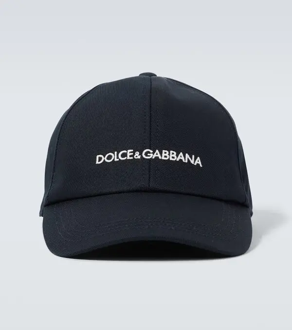 Dolce & Gabbana Logo Baseball Cap - Blue