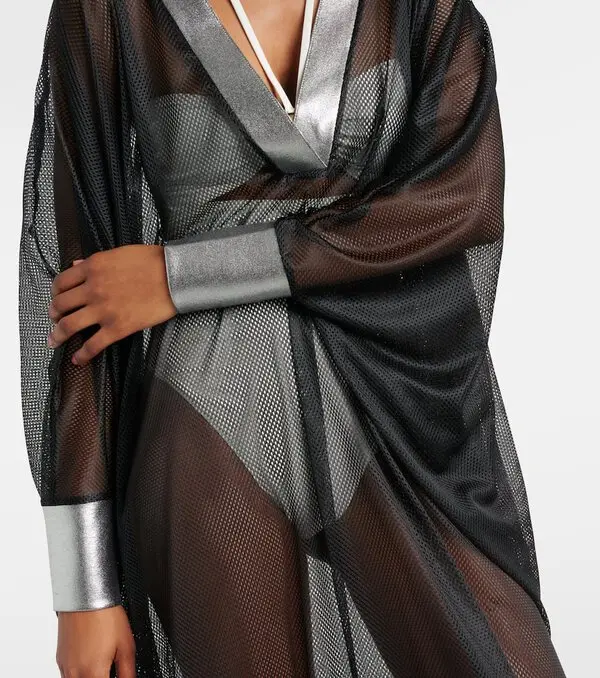 Balmain Mesh Kaftan