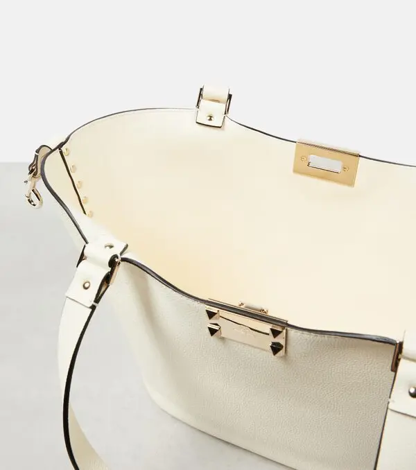 Valentino Garavani Rockstud Small Leather Tote
