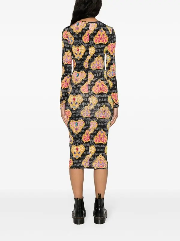 Versace Bodycon Midi Dress