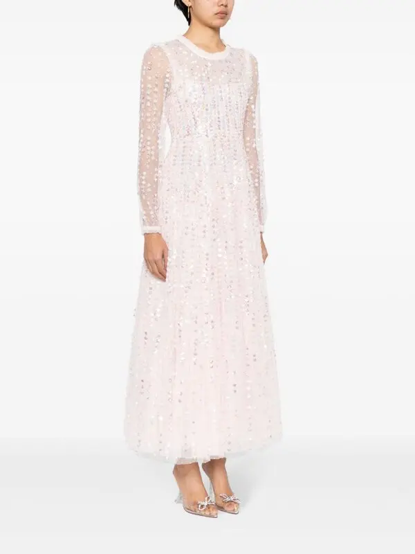 NEEDLE & THREAD Raindrop Beaded Maxi Dress
