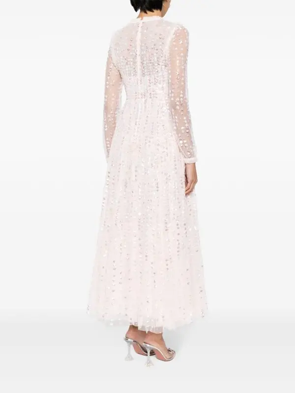 NEEDLE & THREAD Raindrop Beaded Maxi Dress