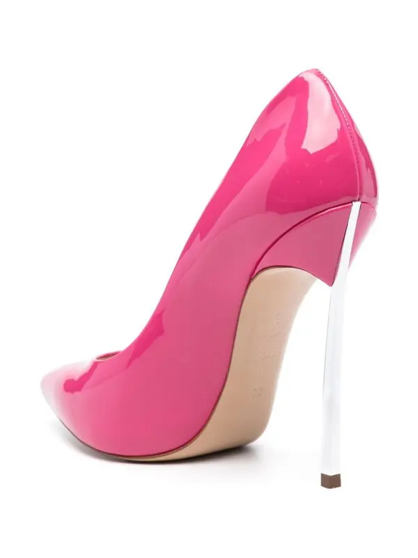 Casadei Blade 120mm Patent Leather Pumps