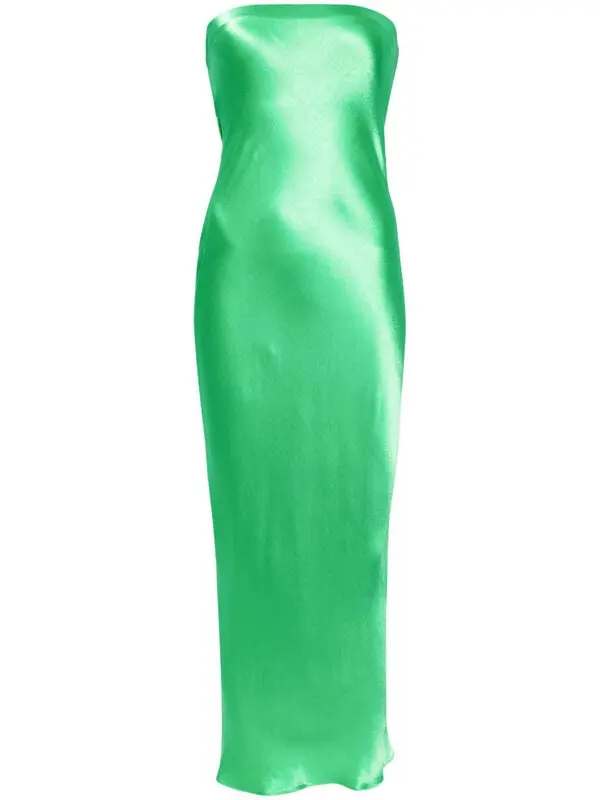 bec and bridge green strapless dress Bec + Bridge | Emilia Strapless Dress - Green