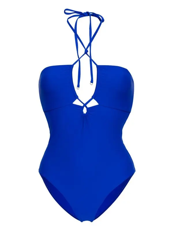 Faithfull The Brand Ola One-piece Swimsuit - Blue