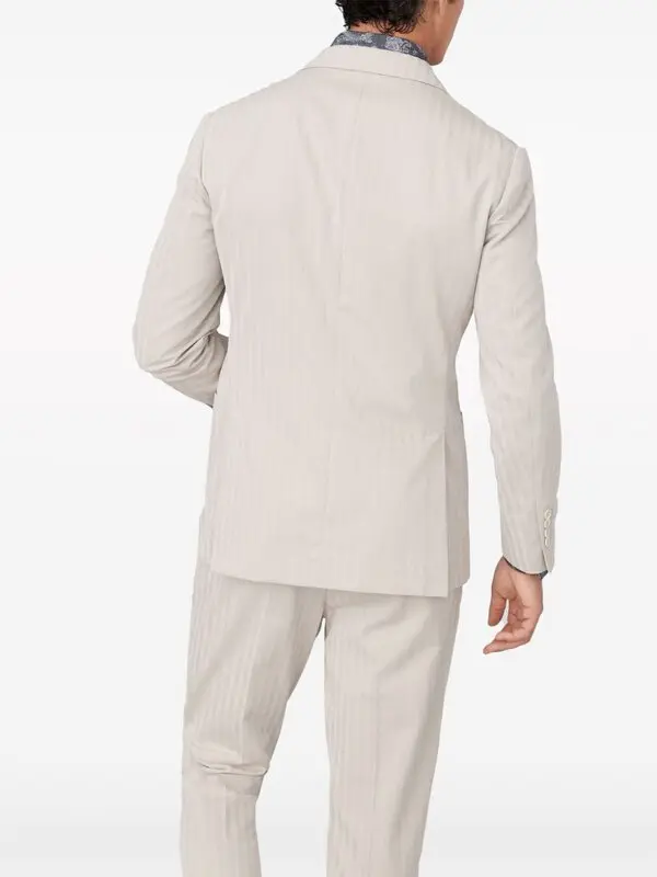 Brunello Cucinelli Striped Double-breasted Blazer