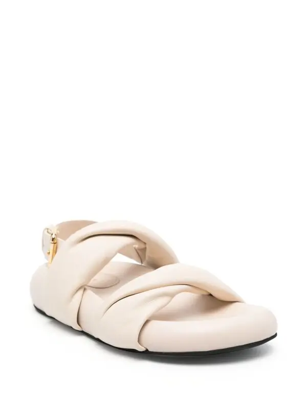 Marni Bubble Twisted Sandals - Neutrals