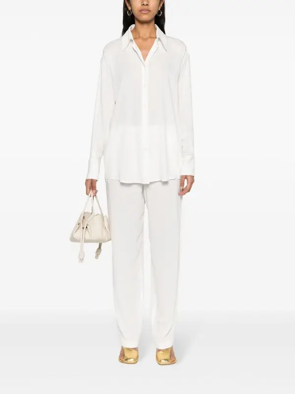 Fabiana Filippi Long Sleeve Collared Shirt