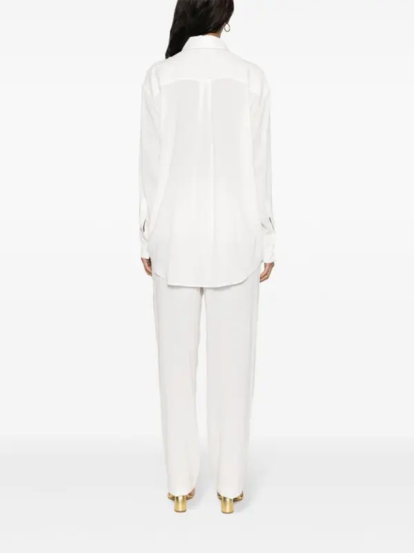 Fabiana Filippi Long Sleeve Collared Shirt