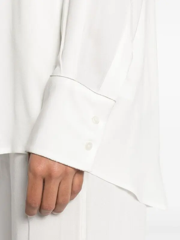 Fabiana Filippi Long Sleeve Collared Shirt