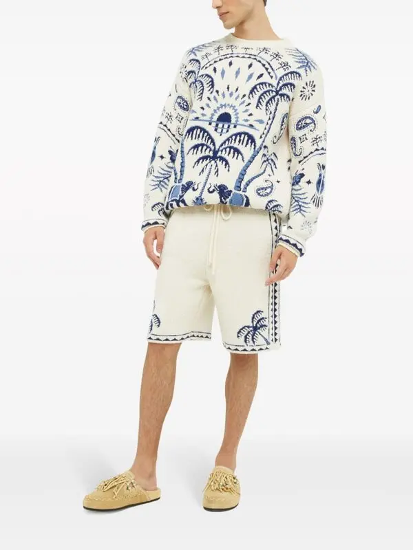 Alanui Foulard Bermuda Shorts