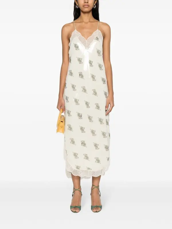 Zadig&Voltaire Risty Sequinned Maxi Dress