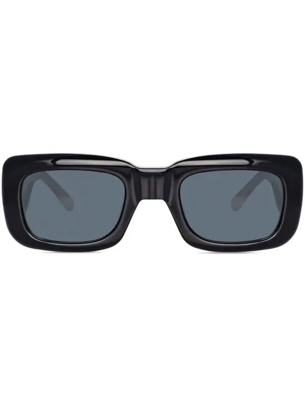 Linda Farrow Marfa Rectangle-frame Sunglasses - Black
