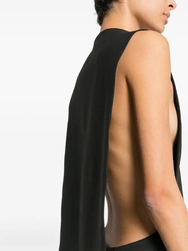 strapless open back dress LONG PURPLE DRESS WITH CAPE