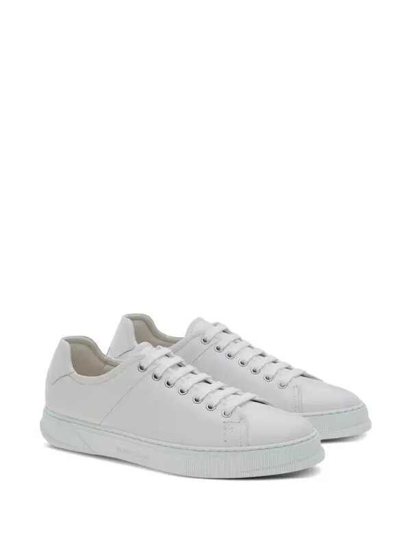 FERRAGAMO Lace-up Sneakers - White