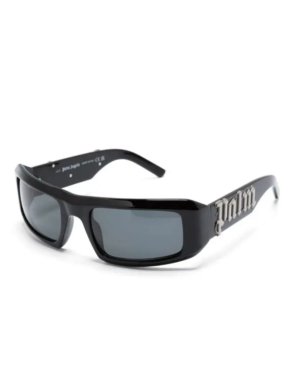 Palm Angels Logo-plaque Sunglasses