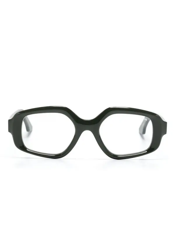 LAPIMA Elisa Geometric-frame Eyeglasses - Green