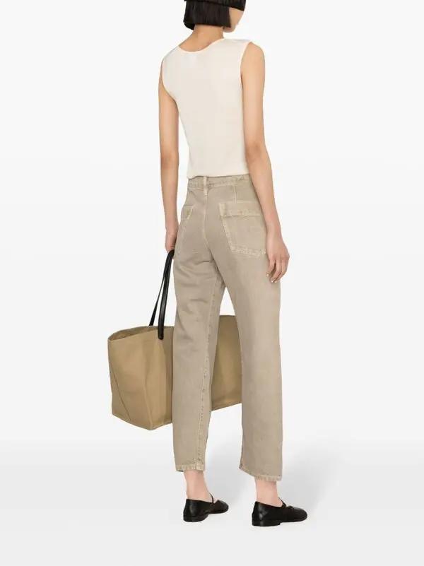 LEMAIRE Seamless Semi-sheer Tank Top - Neutrals