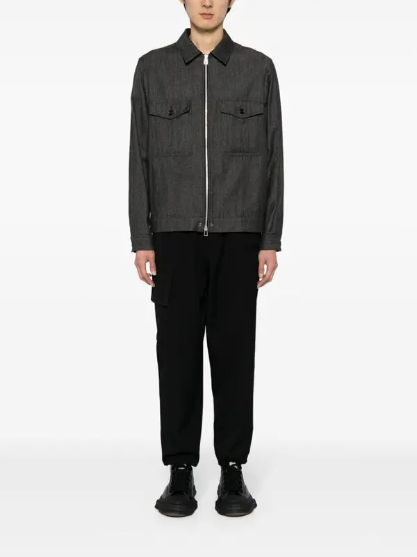 Yohji Yamamoto Tapered Wool Trousers