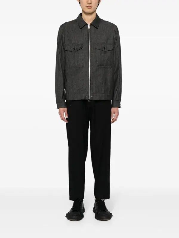 Yohji Yamamoto Tapered Wool Trousers