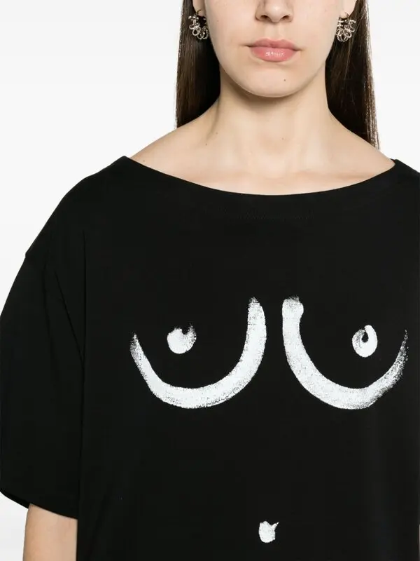 Moschino Motif-print Cotton T-shirt