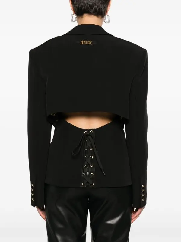 Versace Lace-up Blazer