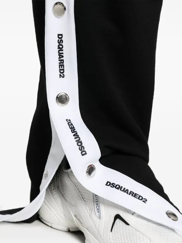 Dsquared2 Burbs Logo-tape Track Pants - Black