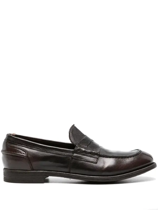 Officine Creative Chronicle 144 Leather Loafers - Brown
