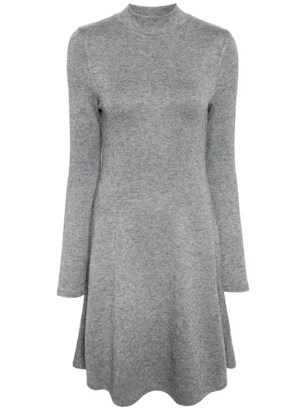 Vince High-neck Knit Mini Dress