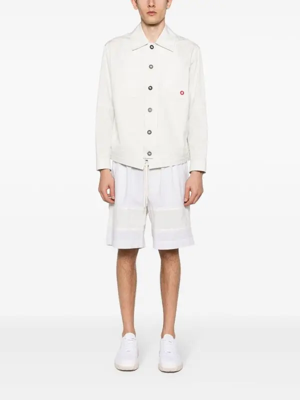 CRAIG GREEN Barrel Bermuda Shorts - White