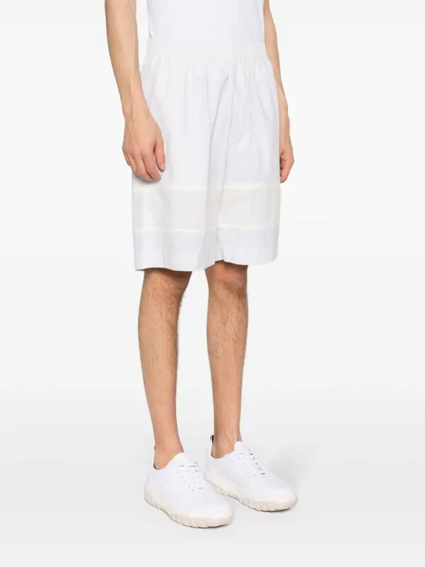 CRAIG GREEN Barrel Bermuda Shorts - White