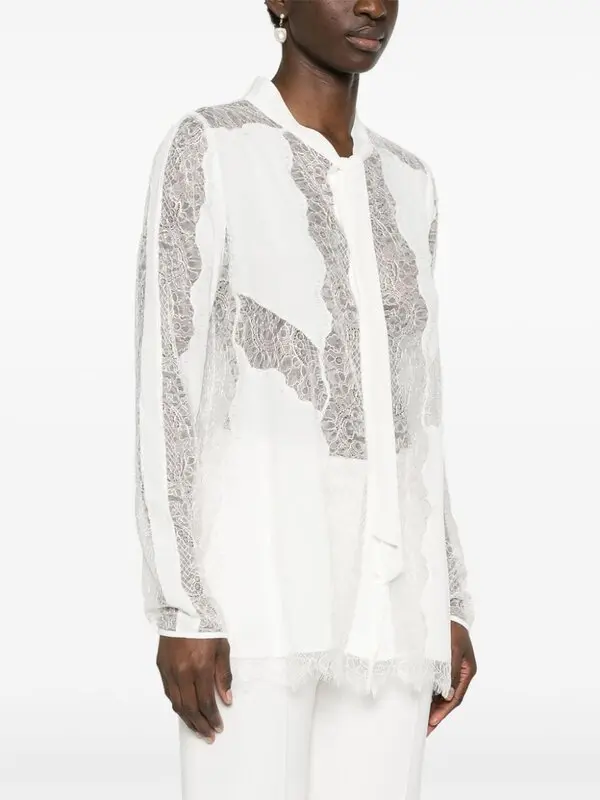 P.a.r.o.s.h Semi-sheer Lace Shirt